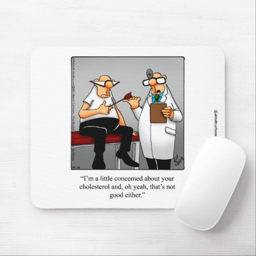 "Funny Medical Humor Mouse Pad | Zazzle