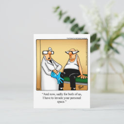 Funny Medical Humor Postcard | Zazzle