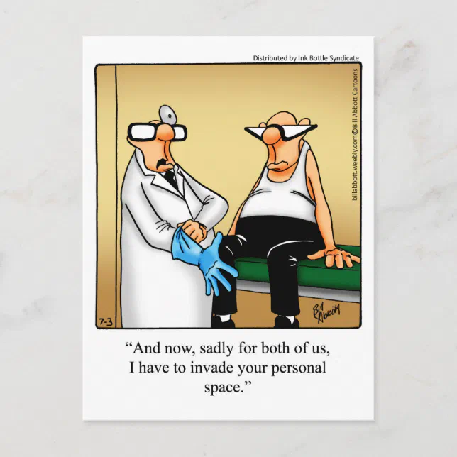 Funny Medical Humor Postcard | Zazzle