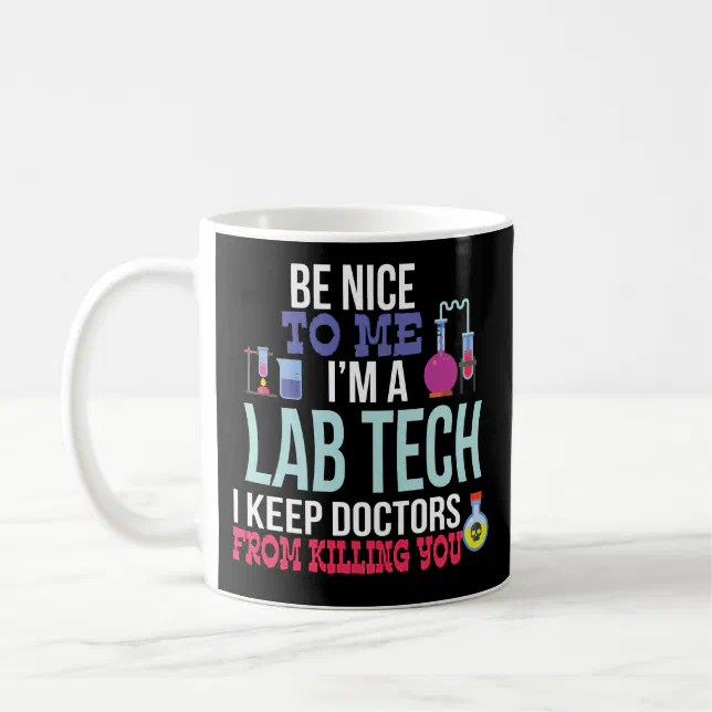 Funny Medical Lab Tech Coffee Mug Gift | Zazzle
