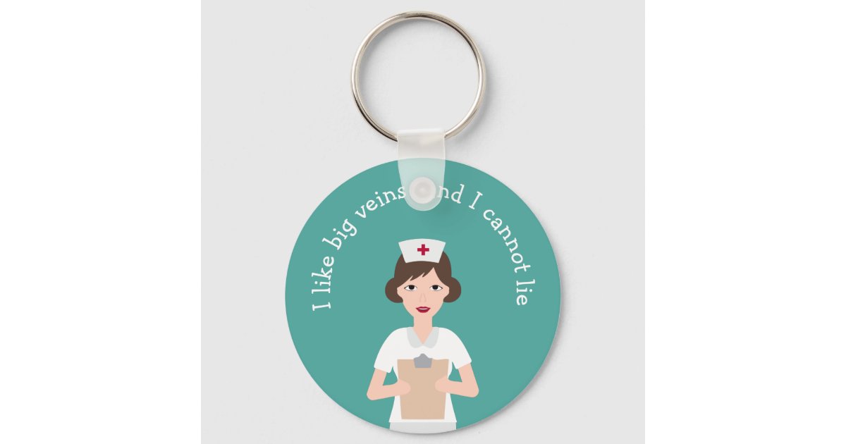 Funny Medical Nurse Saying Keychains | Zazzle
