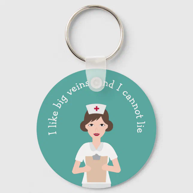 Funny Medical Nurse Saying Keychains | Zazzle