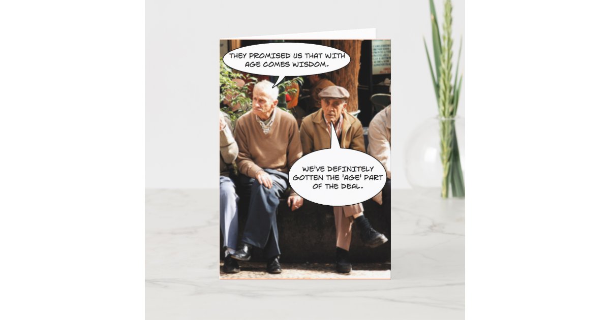 Funny Men's Birthday Card | Zazzle