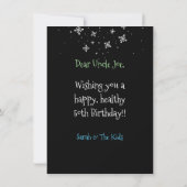 Funny Middle Age Math Problem Birthday Card | Zazzle