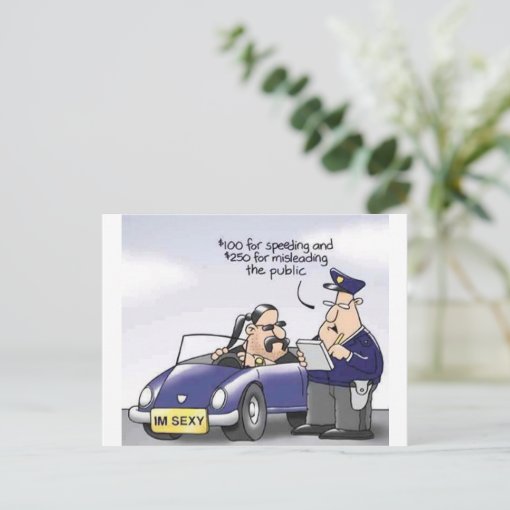 Funny Midlife Crisis Postcard | Zazzle