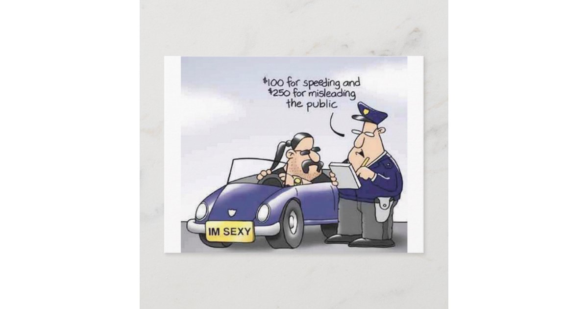 Funny Midlife Crisis Postcard | Zazzle