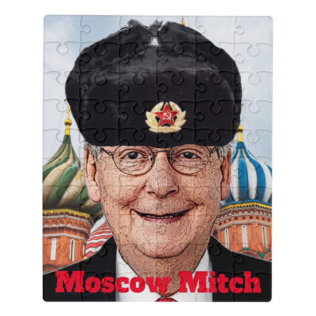 Funny Mitch McConnell Jigsaw Puzzle | Zazzle