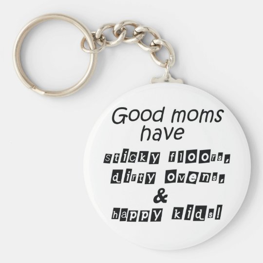 Funny mom quotes gifts parenting humor keychains | Zazzle.com