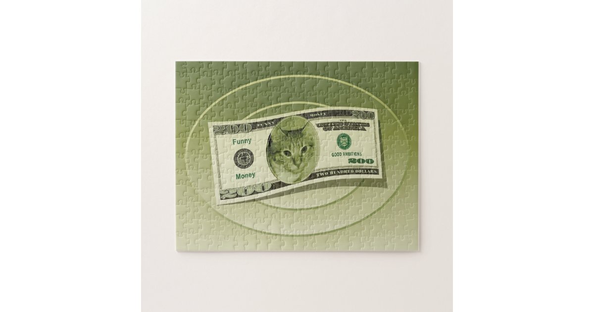 Funny Money Jigsaw Puzzle | Zazzle