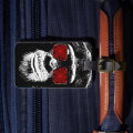 Funny monkey luggage tag | Zazzle