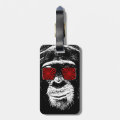 Funny monkey luggage tag | Zazzle