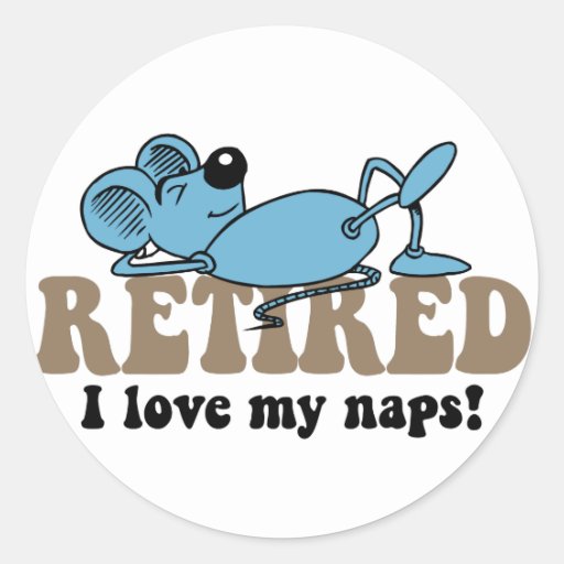 Funny Retirement Stickers