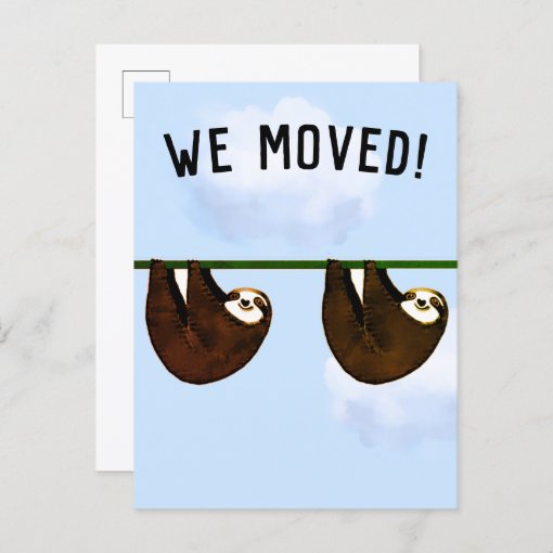 Funny Moving Announcement | Zazzle