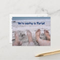 Funny Moving to Florida change of address Announcement Postcard | Zazzle