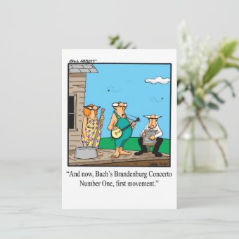 Funny Music Recital Invitations | Zazzle