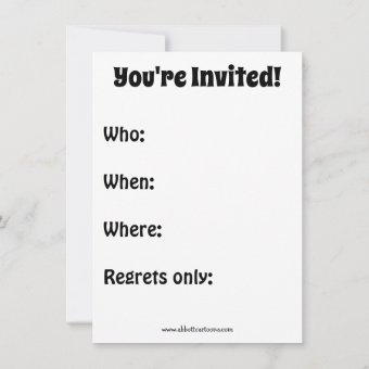 Funny Music Recital Invitations | Zazzle
