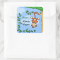 Funny name label sticker / bookplate / booklabel | Zazzle