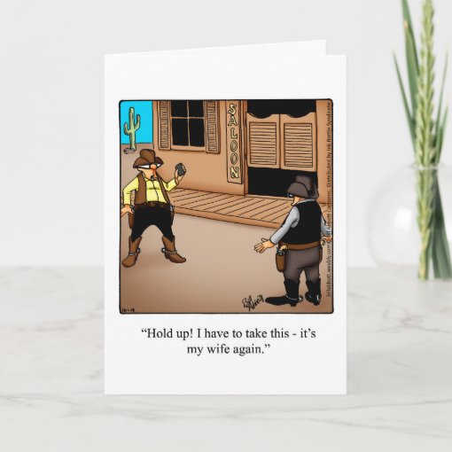 Funny National Cowboy Day Greeting Card | Zazzle