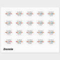 Funny Neonatal Nurse Awesome Appreciation Classic Round Sticker | Zazzle