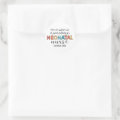 Funny Neonatal Nurse Awesome Appreciation Classic Round Sticker | Zazzle