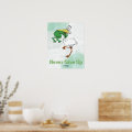 Funny Never Give Up #Frog Choking Bird Poster | Zazzle