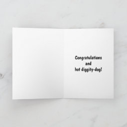 Funny New Job Congratulations Humor Greeting Card | Zazzle