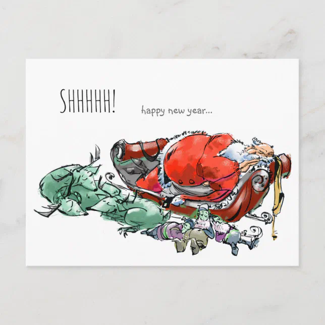 funny New Years Card | Zazzle