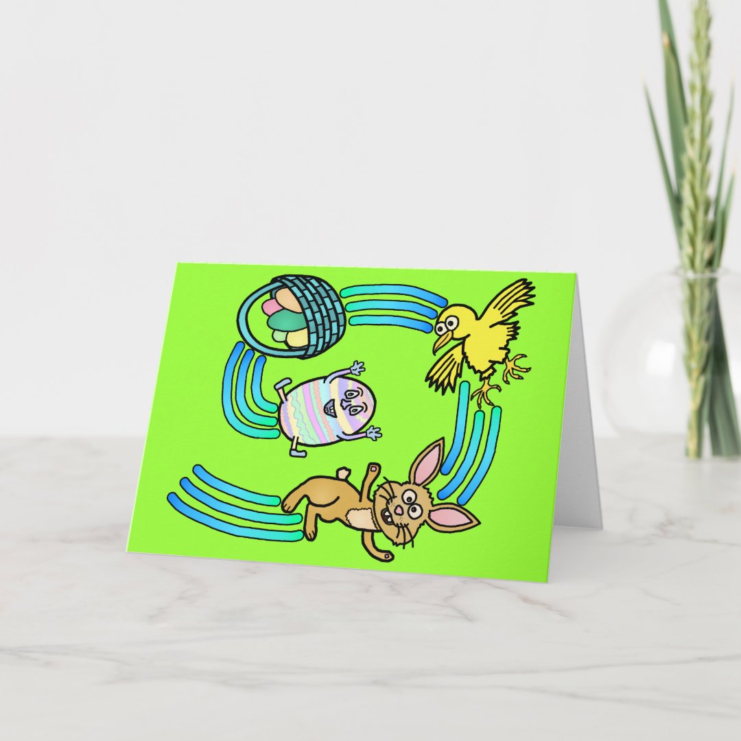 Funny Nor'Easter Easter Pun Holiday Card | Zazzle
