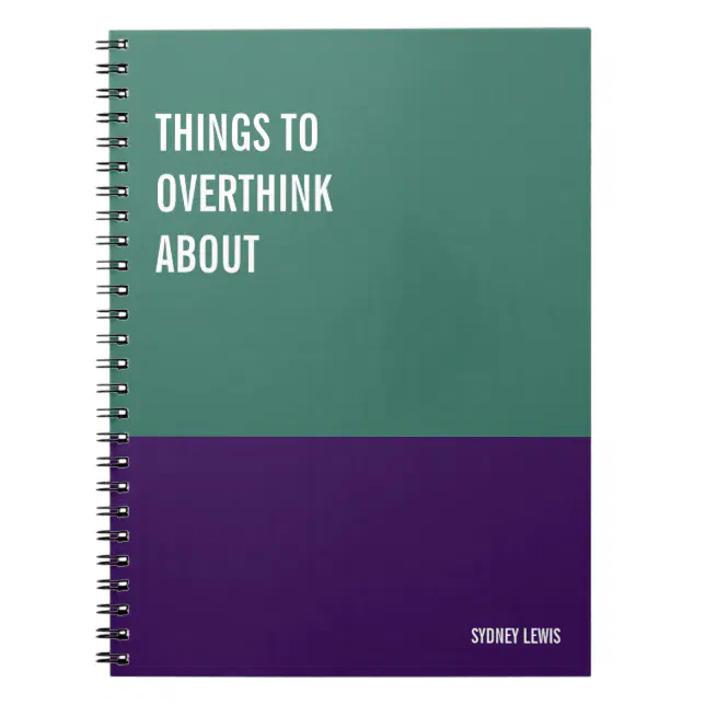 Funny Notebook, Humorous Writing Pad Journal, Note Notebook | Zazzle