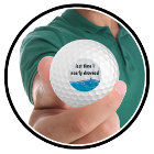 Funny Novelty Golf Balls | Zazzle