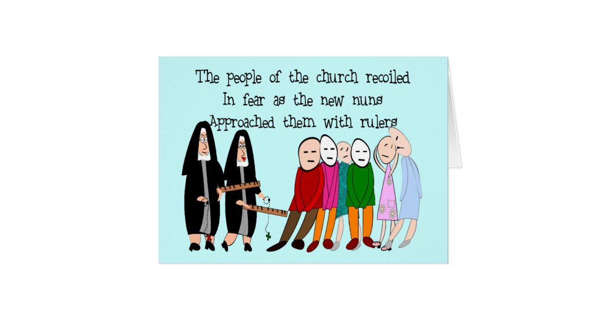 Funny Nuns Cards and Gifts | Zazzle