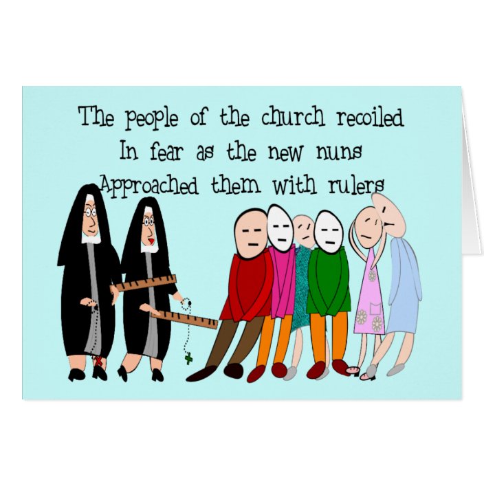 Funny Nuns Cards and Gifts | Zazzle.com