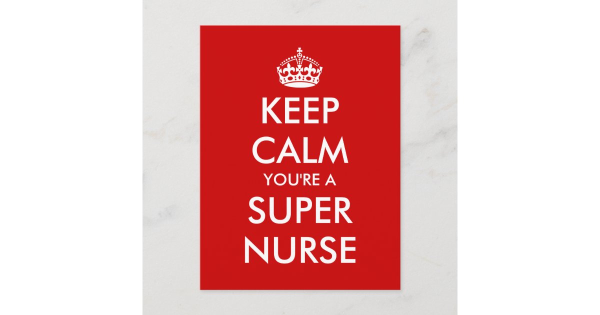 Funny nurses week nursing day postcards | Zazzle