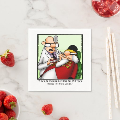 Funny Nutcracker Humor Party Napkins | Zazzle