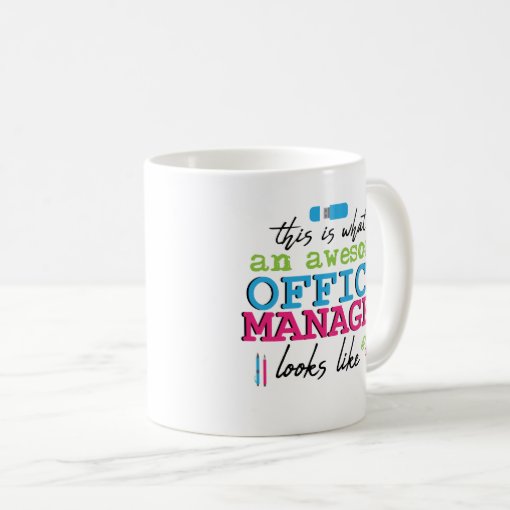 Funny Office Manager Coffee Mug Boss Appreciation | Zazzle