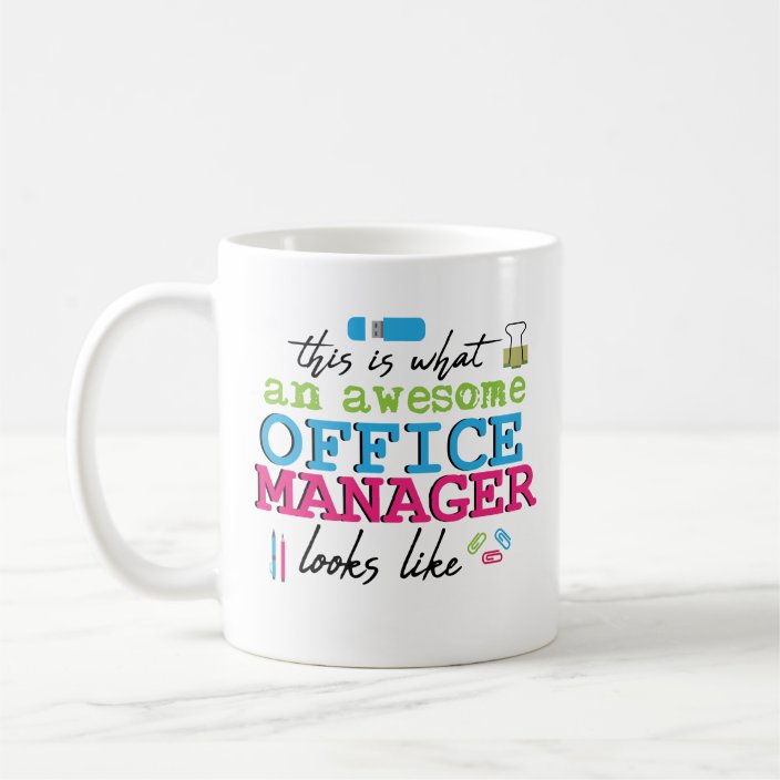 Funny Office Manager Coffee Mug Boss Appreciation | Zazzle.com