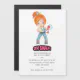 Funny Oh Snap! Selfie Girl Birthday Party Magnetic Invitation | Zazzle