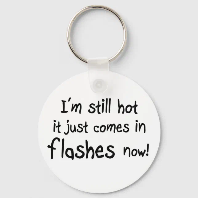 Funny old age humor keychains birthday joke gift | Zazzle