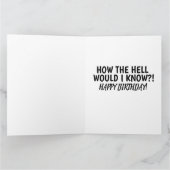 FUNNY OLD MAN BIRTHDAY over the hill Card | Zazzle