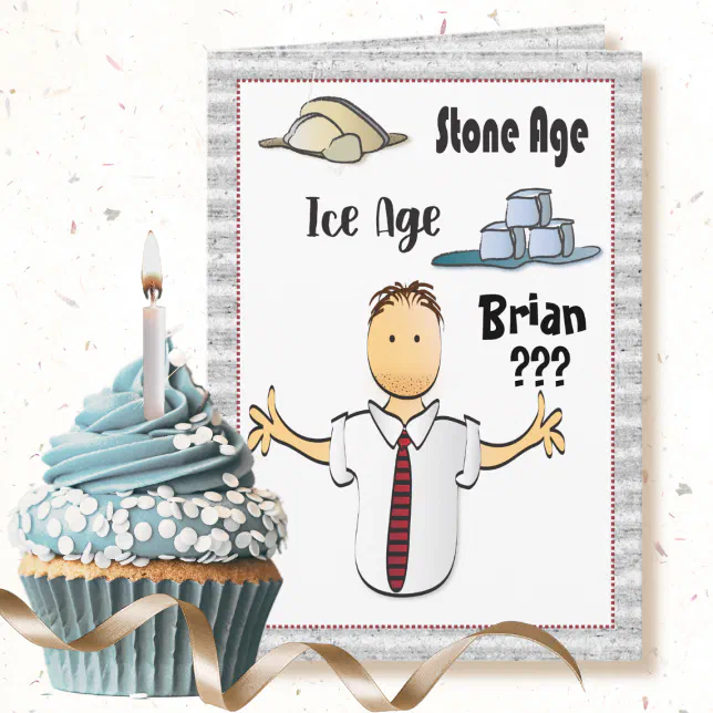 Funny Old Man Birthday Snarky Sassy Male Cartoon Card | Zazzle
