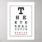 Funny Eye Chart Wall Poster | Zazzle.com