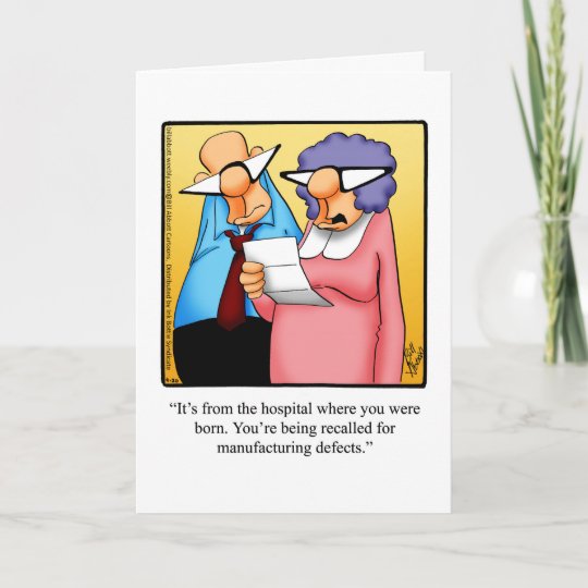 Funny Over The Hill Birthday Card For Him | Zazzle.com