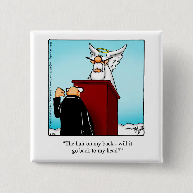 Funny Over The Hill Humor Birthday Button | Zazzle