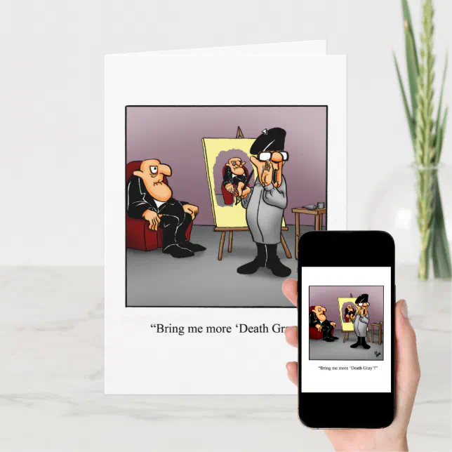 Funny Over The Hill Humor Birthday Card | Zazzle