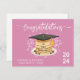 Funny Pancake Graduation | Custom College Congrats Card | Zazzle