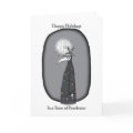 Funny Pandemic Christmas Plague Doctor Holiday Card | Zazzle