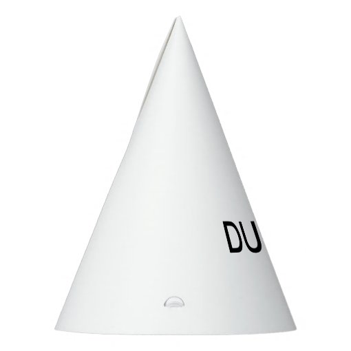 Funny party dunce hat | Zazzle