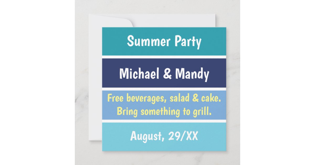 Funny Party Invitation | Zazzle