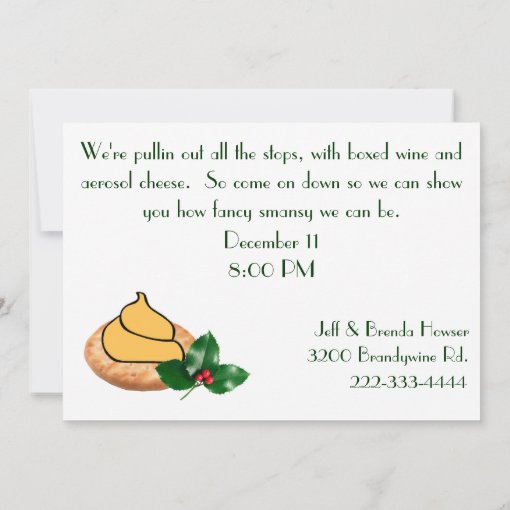 Funny Party Invitation | Zazzle