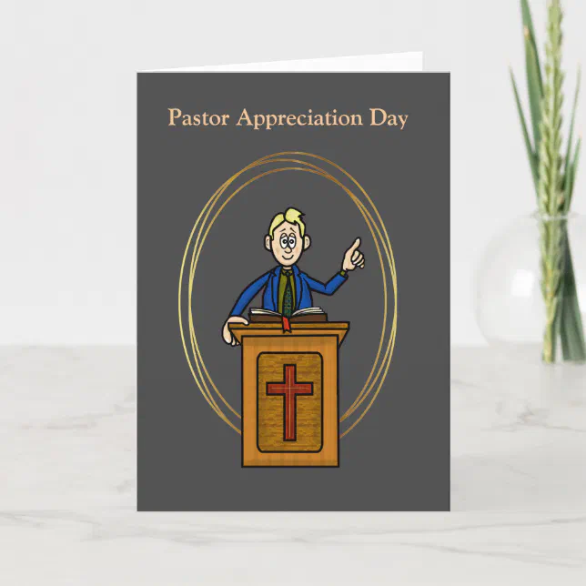 Funny Pastor Appreciation Day Card | Zazzle
